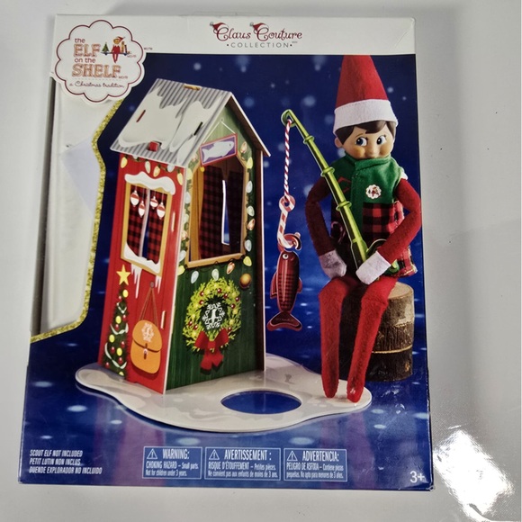 Holiday | The Elf On The Shelf Claus Couture Frosted Fishing Hut ...